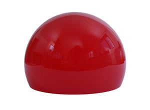 4057651619842 - Lampenschirm MCW-M34 für Bogen- und Pendelleuchte Ersatzschirm Ø 40cm Kunststoff ~ rot
