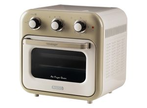 8003705122437 - Heißluftfritteuse Heißluftfritteuse und Mini-Ofen 3in1 Vintage Beige