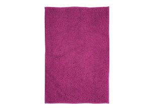 4255636642179 - NYVI Badematte NYVISpa Chenille Rechteckig - Badezimmerteppich - Rutschfest Saugfähig Schnell Trocknend Fußbodenheizung geeignet Waschbar Weich FarbeLila GrößeBadematte 50x80 cm