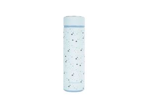 3800171205047 - Kikkaboo Isolierflasche Savanna 500 ml Thermoskanne Auslaufsicher Teesieb hellblau