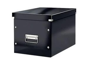 4002432117208 - Aufbewahrungsbox Click & Store WOW Cube 6108-00-95 30 Liter mit Deckel für A4 außen 360x320x310mm Karton schwarz 40024321172 4002432117208 - Aufbewahrungsbox Click & Store WOW Cube 6108-00-95 30 Liter mit Deckel für A4 außen 360x320x310mm Karton schwarz 40024321172