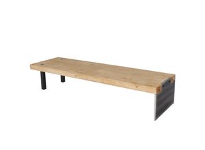 4057651848761 - Sitzbank MCW-L75 Esszimmerbank Bank Garderobenbank Industrial Massiv-Holz MVG-zertifiziert 200cm natur