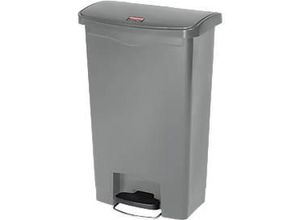 0086876224467 - Rubbermaid Tretabfalleimer Slim Jim 1883602 Kunststoff 50l grau 0086876224467 Newell Rubbermaid