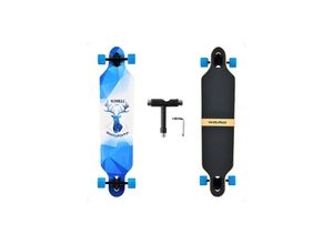 4255698289213 - Twin Tip Skateboard Longboard Elk 8 Lagen ABEC 11