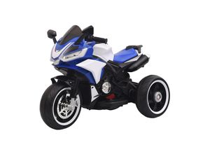 4255698225587 - Kinder Dreirädriges Motorrad 12V Bluetooth MP3 USB Funktion LED Licht