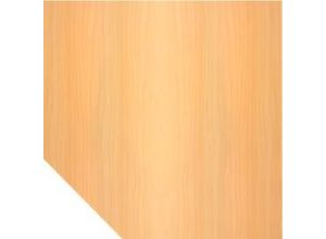 4032062002872 - Verkettungsplatte VLT12-6 Trapezplatte mit Stützfuß Größe 120 x 120cm buche 4032062002872 Hammerbacher
