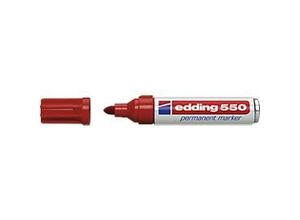 4004764023776 - Permanentmarker 550 rot 3-4mm Rundspitze 4004764023776 Edding
