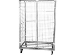 4260316449092 - ESB - Stahl-Rollbox 4-seitig (Doppeltür) Nutzhöhe 1605 mm LxBxH 1200x800x1800 mm verzinkt
