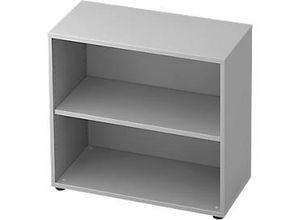 4032062018668 - eurokraft pro ANNY - Büroregal 1 Fachboden HxBxT 748 x 800 x 400 mm lichtgrau 4032062018668 - eurokraft pro ANNY - Büroregal 1 Fachboden HxBxT 748 x 800 x 400 mm lichtgrau