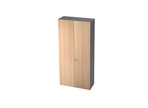 4032062158456 - Aktenschrank TOPAS LINE 6 Ordnerhöhen B 1000 mm graphit Eiche