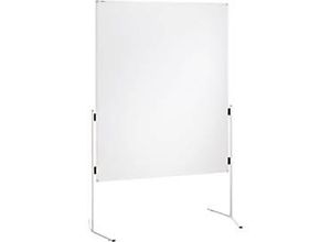 4016946186704 - Moderationstafel Eco ECO-UMTKR 120x150cm Karton + Karton (beidseitig) pinnbar mit Rollen weiß + weiß 4016946186704 Franken