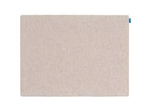 8713797092425 - Akustik-Pinboard Board Up Absorptionsklasse C Stärke 24 mm Textil & Recycling-PET beige B 500 x H 750 mm