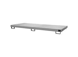 4052462055483 - Regalwanne Typ RW GR 3300-1 mit Gitterrost grau RAL7005