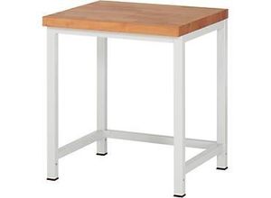 4040376109828 - - Werkbank BxTxH 750x700x840 mm Platte Buche 40 mm ral 7035