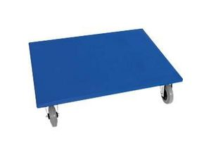 4260316443274 - Transportroller L 600 x B 800 x H 165 mm Traglast 500 kg mit 4 Lenkrollen blau 4260316443274 - Transportroller L 600 x B 800 x H 165 mm Traglast 500 kg mit 4 Lenkrollen blau