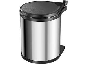 4007126355515 - Einbaumülleimer HAILO Compact-Box M Mülleimer schwarz (edelstahlfarben schwarz) 15 Liter Edelstahl Kunststoff Inneneimer Made in Germany 4007126355515 - Einbaumülleimer HAILO Compact-Box M Mülleimer schwarz (edelstahlfarben schwarz) 15 Liter Edelstahl Kunststoff Inneneimer Made in Germany