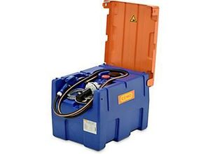 4052886329535 - Mobile Tankstelle Blue-Mobil EASY mit Membranpumpe CEMATIC BLUE 12 V 200 l Tank für AdBlue® Klappdeckel B 800 x T 620 x H 610 mm 4052886329535 - Mobile Tankstelle Blue-Mobil EASY mit Membranpumpe CEMATIC BLUE 12 V 200 l Tank für AdBlue® Klappdeckel B 800 x T 620 x H 610 mm