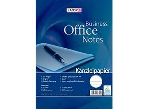 4006144823006 - Kanzleipapier Office 100050618 A3 auf A4 gefalzt liniert ohne Rand weiß 4006144823006 250 Stück