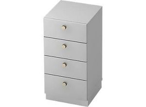 4032062110768 - Schubladenschrank 2 OH B 400 x T 420 mm lichtgrau