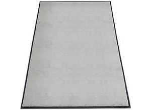 4260698253225 - Schmutzfangmatte miltex Eazycare Style eckig antistatisch UV-beständig waschbar High-Twist-Nylon & Niltrilgummi 1200 x 2000 mm kieselgrau