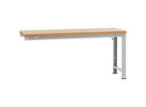 4045916095128 - WP40349006 Anbauwerkbank PROFI Standard mit Multiplexplatte BxTxH = 2000 x 700 x 840 mm