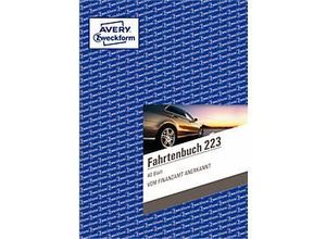 4004182002230 - Fahrtenbuch mit Jahresabrechnung 223 A5 40 Blatt 4004182002230 AVERY Zweckform 4004182002230 - Fahrtenbuch mit Jahresabrechnung 223 A5 40 Blatt 4004182002230 AVERY Zweckform