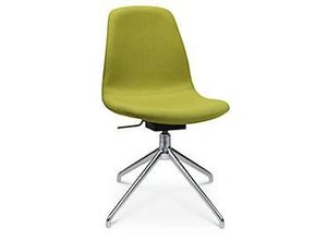 4014296933221 - Konferenzsessel Sitness Life 11 dreh- sitzhöhenverstellbar ohne Armlehnen B 460 x T 390 x H 450-480 mm 4-Fußgestell Alu poliert & Stoff gelb 4014296933221 - Konferenzsessel Sitness Life 11 dreh- sitzhöhenverstellbar ohne Armlehnen B 460 x T 390 x H 450-480 mm 4-Fußgestell Alu poliert & Stoff gelb
