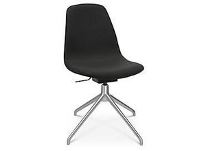 4014296848587 - Konferenzsessel Sitness Life 11 dreh- sitzhöhenverstellbar ohne Armlehnen B 460 x T 390 x H 450-480 mm 4-Fußgestell Alu matt & Stoff schwarz 4014296848587 - Konferenzsessel Sitness Life 11 dreh- sitzhöhenverstellbar ohne Armlehnen B 460 x T 390 x H 450-480 mm 4-Fußgestell Alu matt & Stoff schwarz