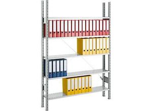 4052939196114 - SSI Schäfer Archivregal Anbaufeld 7 Böden B 995 x T 300 mm verzinkt
