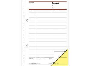 4004360910739 - Rapport Regiebericht A5 hoch selbstdurchschreibend 2x40 Blatt 4004360910739 Sigel