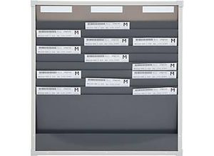4052301039117 - Karten-Sortiertafeln Eichner 9219 Serie ideal für DIN A4 3-spaltig H 750 x B 720 mm