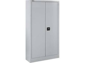 4051273514745 - Select Materialschrank MSI 16408  B 800 x T 400 x H 1535 mm 3 Böden Stahl weißaluminium RAL 9006