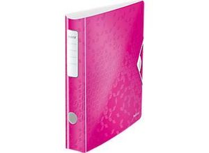 4002432559893 - LEITZ® Ordner Active WOW DIN A4 Rückenbreite 65 mm 5 Stück pink