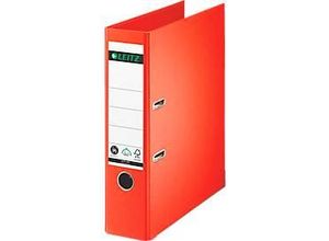 4002432102822 - AKTION LEITZ 1007 Ordner hellrot Karton 80 cm DIN A4 mit Prämie nach Registrierung 4002432102822 - AKTION LEITZ 1007 Ordner hellrot Karton 80 cm DIN A4 mit Prämie nach Registrierung