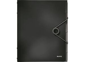 4002432114962 - AKTION LEITZ Ordnungsmappe Solid 4569 6 Fächer schwarz mit Prämie nach Registrierung