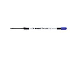 4004675056771 - Großraummine M SCHNEIDER Slider 755 Strichstärke M blau 10 Stück