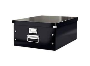4002432396825 - Aufbewahrungsbox Click & Store WOW 6045-00-95 36 Liter mit Deckel für A3 außen 482x399x200mm Karton schwarz 4002432396825 Le