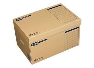 4002030144194 - AKTION 10 ELBA Archivcontainer tric system braun 545 x 360 x 320 cm + GRATIS KING Clickdosen Berry 5-tlg
