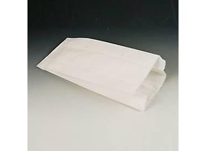 4002911115329 - Faltenbeutel Papstar Papier & gefädelte Cellulose weiß Füllinhalt 1 kg 240 x 110 x 60 mm 1000 Stück
