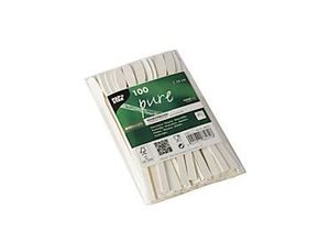 4002911880708 - Rührstäbchen Pure Paddelform Einweg L 140 mm 100 % biologisch abbaubar FSC®-zertifiziertes Papier weiß 100 Stück 4002911880708 - Rührstäbchen Pure Paddelform Einweg L 140 mm 100 % biologisch abbaubar FSC®-zertifiziertes Papier weiß 100 Stück