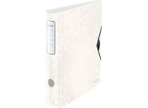 4002432594641 - LEITZ® Ordner Active WOW DIN A4 Rückenbreite 65 mm 5 Stück weiß