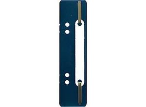 4010962007326 - Heftstreifen Exacompta 426007B Lochung 60 & 80 mm L 150 x B 35 mm Kunststoff & Metall dunkelblau 250 Stück