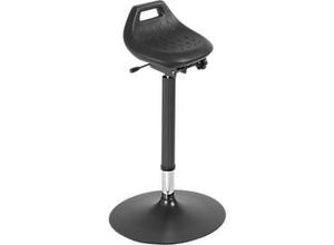 4016849173672 - Stehhilfe 9454-2000 Integralschaum schwarz Sitzhöhe 650-850 mm mit Tellerfuß - Bimos