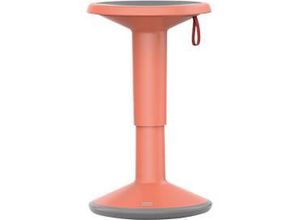 4016849583990 - Sitz- Stehhilfe interstuhl StandUP inkl Tragerinne höhenverstellbar B 330 x H 590-845 mm Kunststoff lachsorange