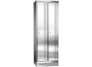 4260336540281 - Edelstahlspind mit Sockel 2 Abteile B300 mm