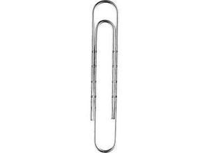 4007735002626 - Aktenklammern 262 77mm Metall verzinkt silber 4007735002626 262 100 Stück