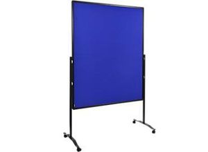 8713797091176 - PREMIUM PLUS Filz Pinnwand Magnetisch Freistehend 126 (B) x 58 (T) x 196 (H) cm Aluminium Blau 8713797091176 - PREMIUM PLUS Filz Pinnwand Magnetisch Freistehend 126 (B) x 58 (T) x 196 (H) cm Aluminium Blau