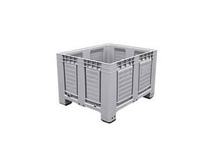 4260582170249 - Palettenbehälter Big Box FP-FBO1210 680 l B 1200 x T 1000 x H 790 mm perforiert silbergrau 4 Füße bis 450 kg 4260582170249 - Palettenbehälter Big Box FP-FBO1210 680 l B 1200 x T 1000 x H 790 mm perforiert silbergrau 4 Füße bis 450 kg