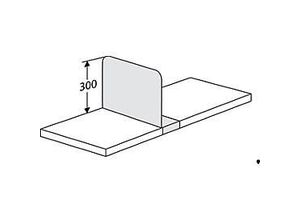 4044917188204 - Fachteiler für Steckregal Stora 100 verschiebbar H 300 x T 600 mm