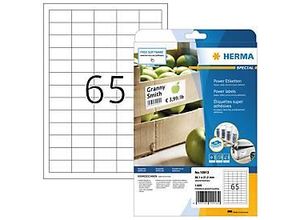 4008705109130 - HERMA Etiketten A4 381x212 mm weiß extrem stark haftend Papier matt 1625 St - Weiß - Rechteck - Dauerhaft - Papier - Matte - Laser Inkjet 4008705109130 - HERMA Etiketten A4 381x212 mm weiß extrem stark haftend Papier matt 1625 St - Weiß - Rechteck - Dauerhaft - Papier - Matte - Laser Inkjet